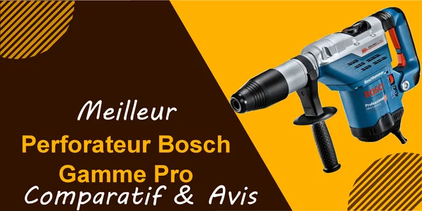 Perforateur Bosch Pro : Comparatif & Avis gamme Professional